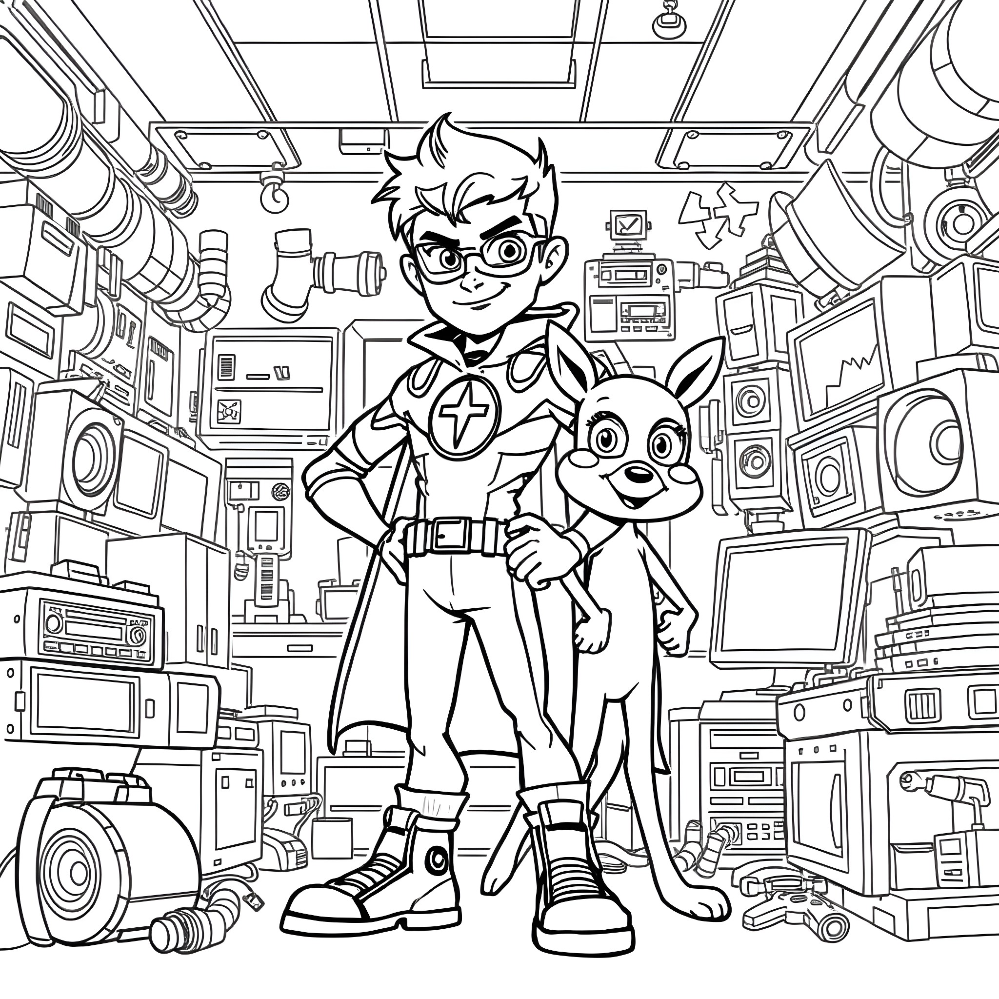 Best Henry Danger Coloring Pages (Free Printable PDF)