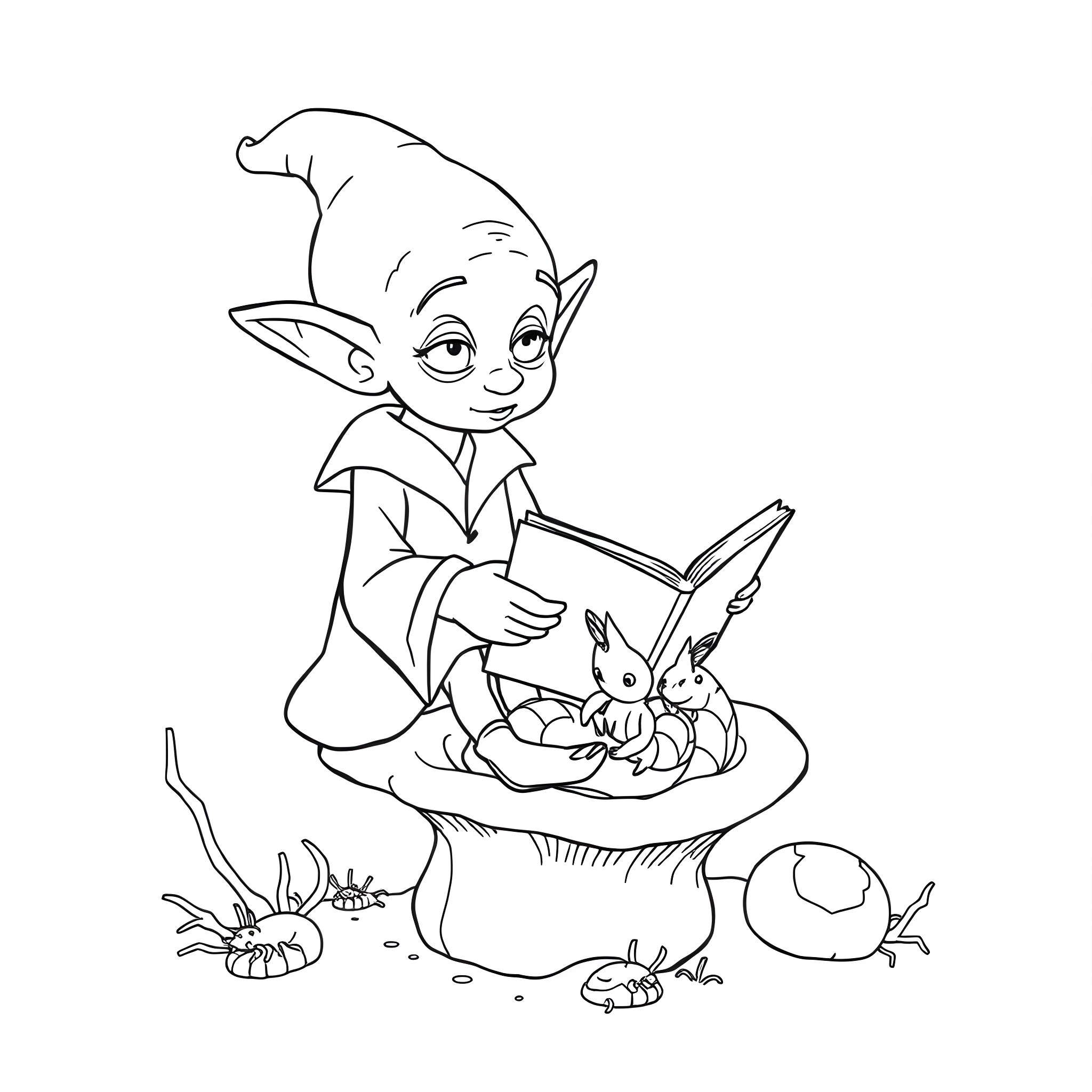 8 Best Dobby Coloring Pages (Free Printable PDFs)