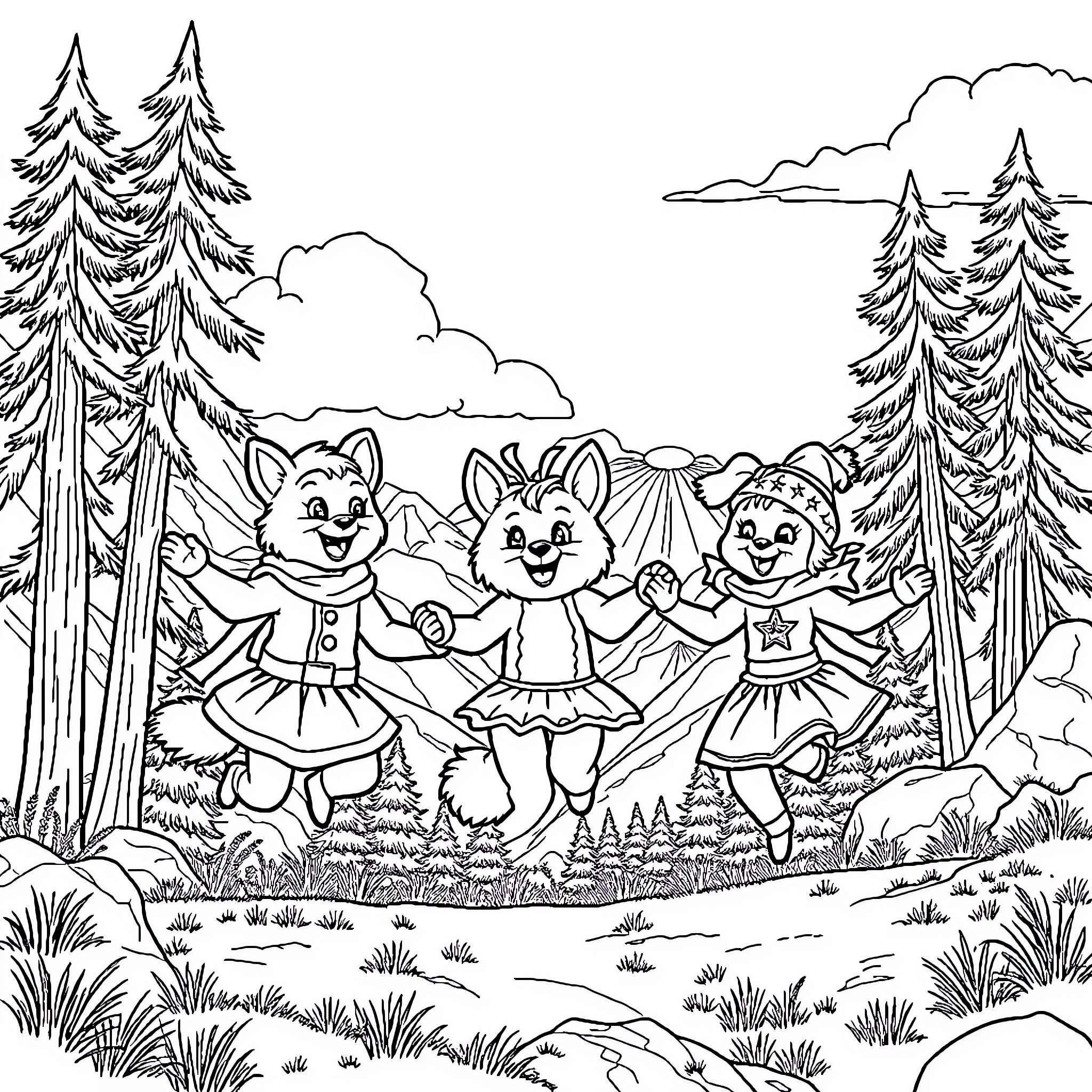 Best Furry Coloring Pages (Free Printable PDF)
