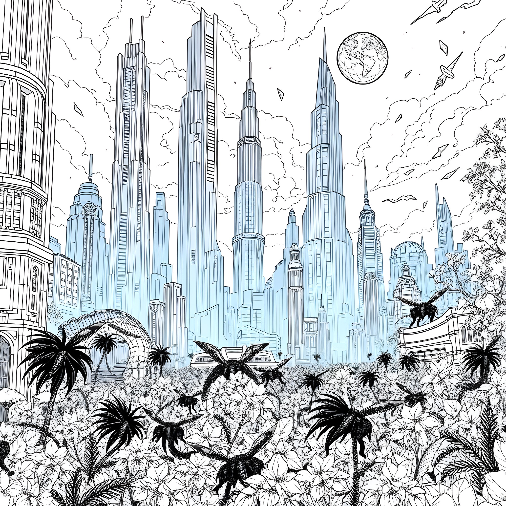 Best World Coloring Pages (Free Printable PDF)