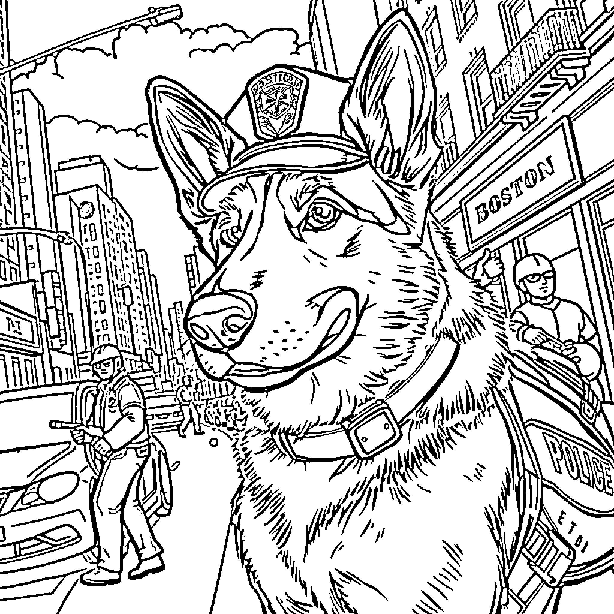 Best K-9 Coloring Pages (Free Printable PDF)