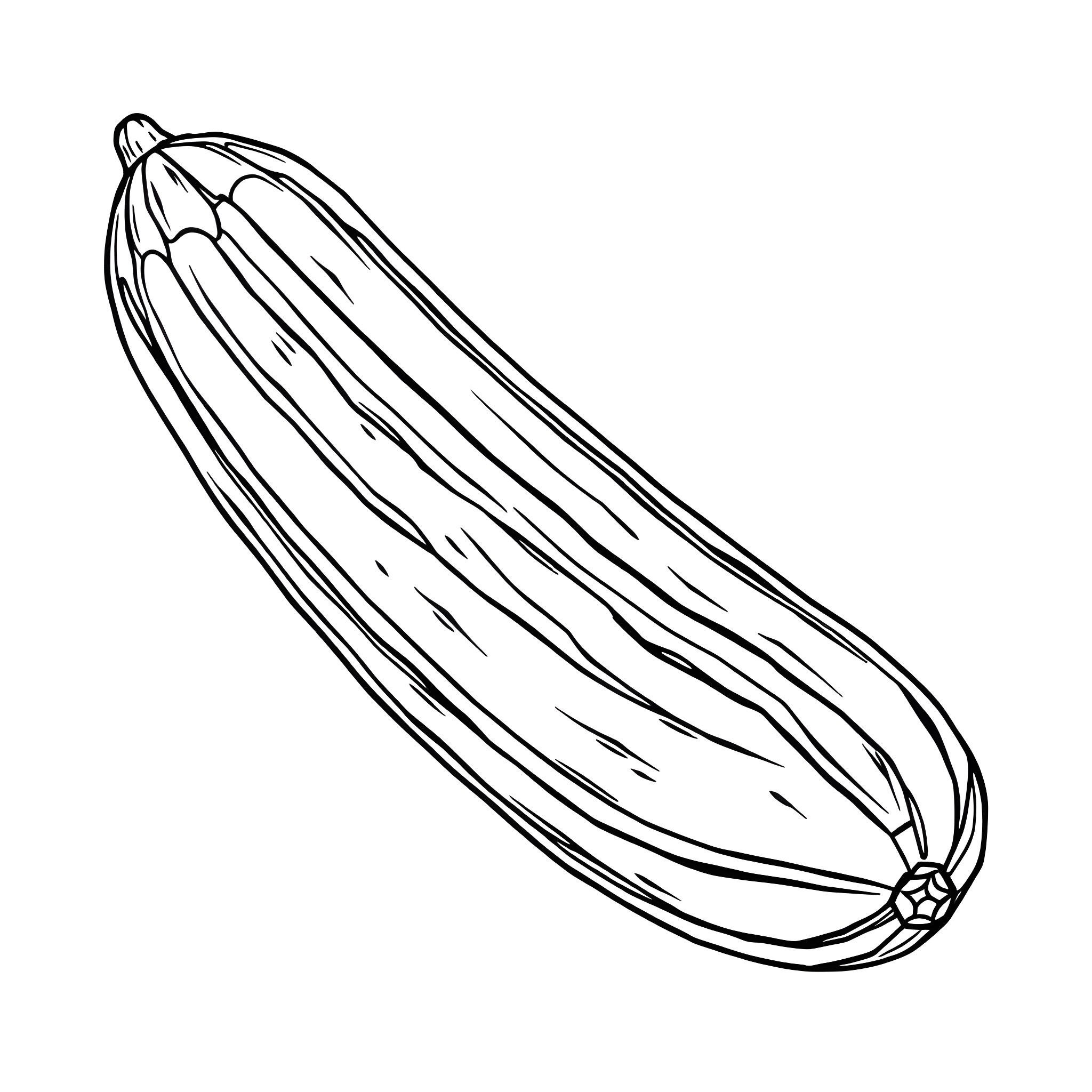 Best Cucumber Coloring Pages (Free Printable PDF)