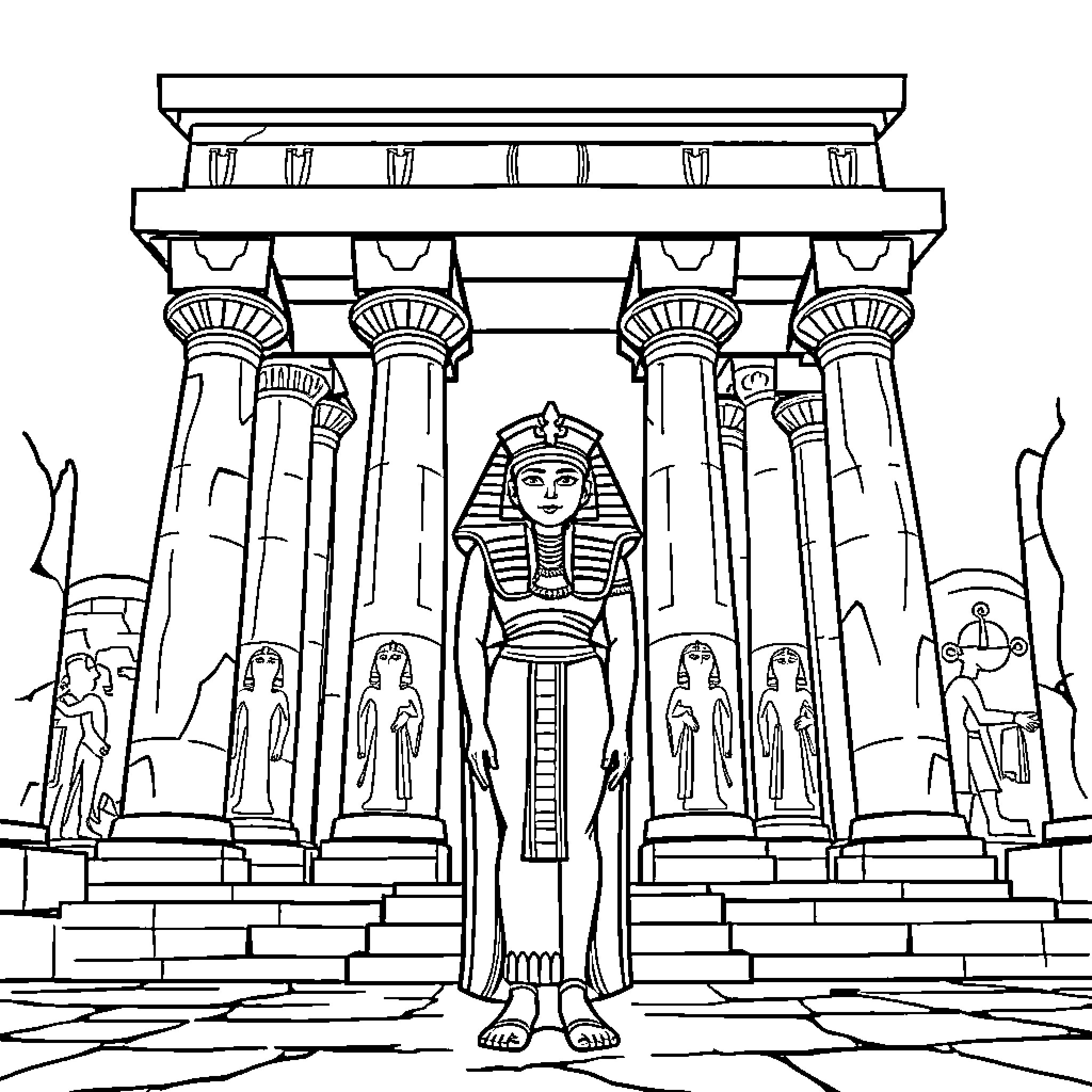 Best Hatshepsut Coloring Pages (Free Printable PDF)