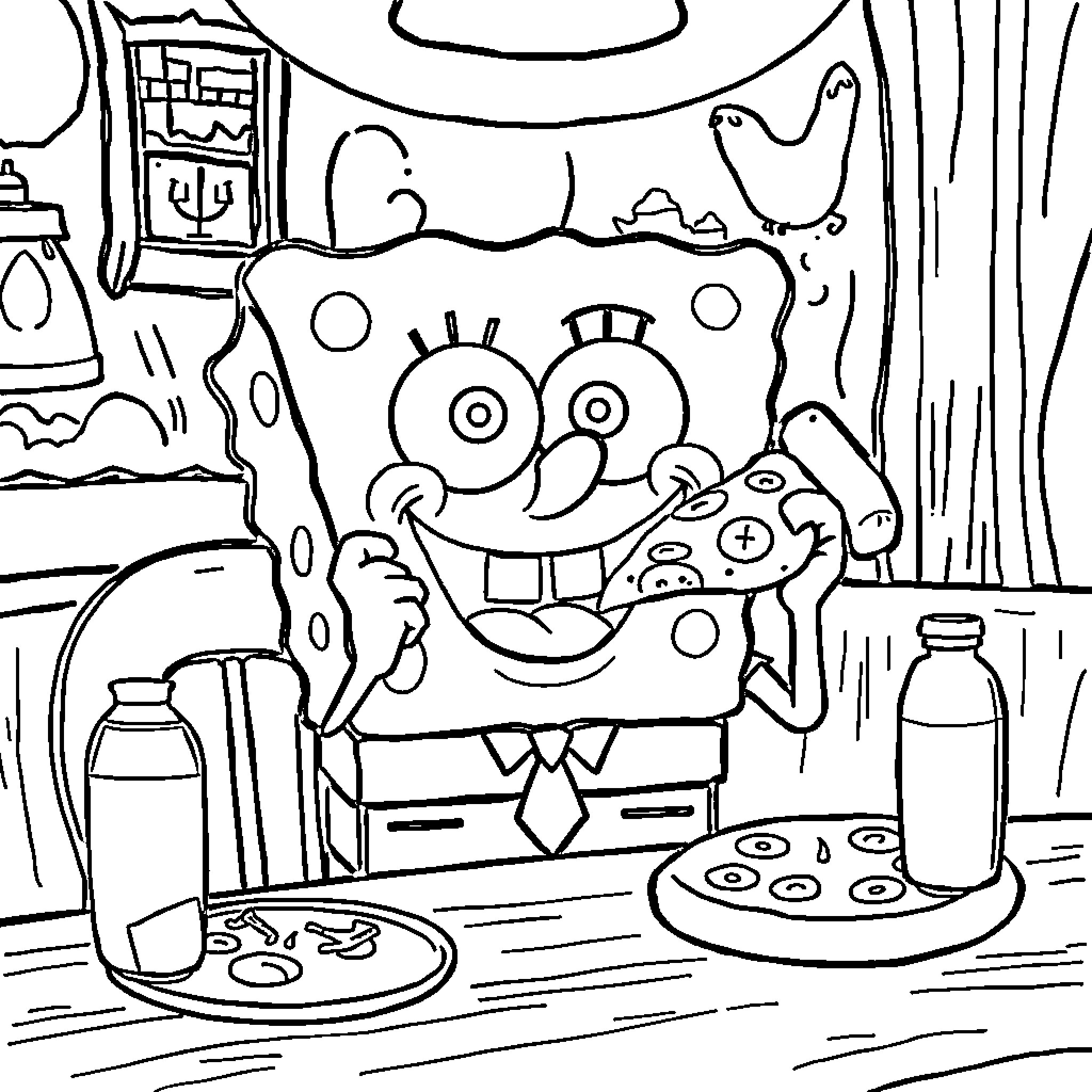 Best Spongebob Coloring Pages (Free Printable PDF)