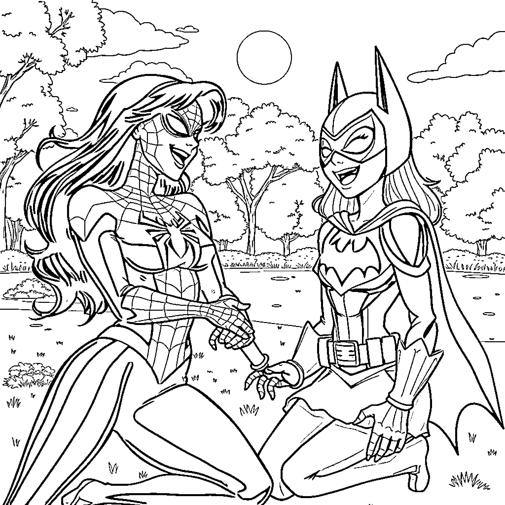 Best Spider Woman Coloring Pages (Free Printable PDF)