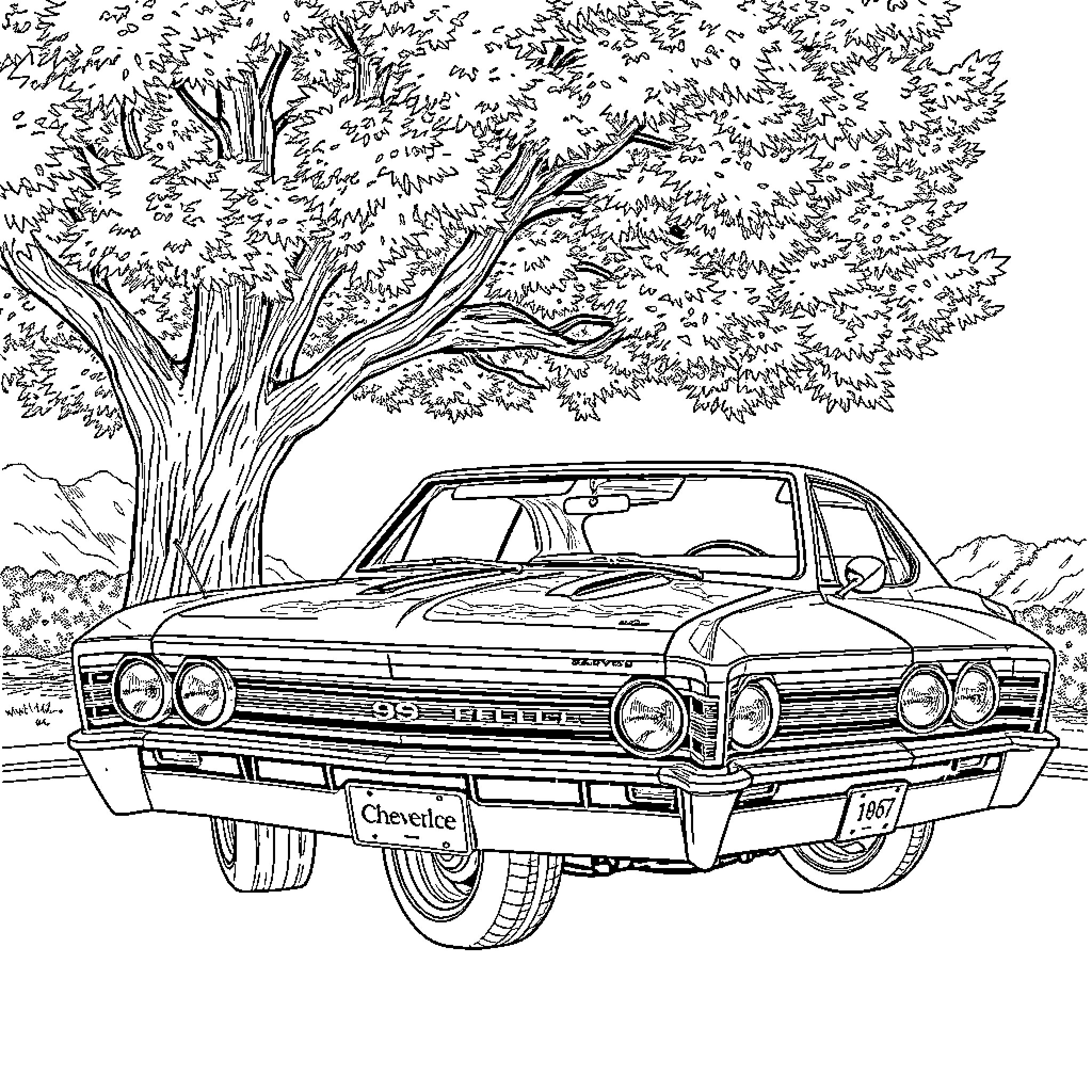 Best Chevelle Coloring Pages (Free Printable PDF)