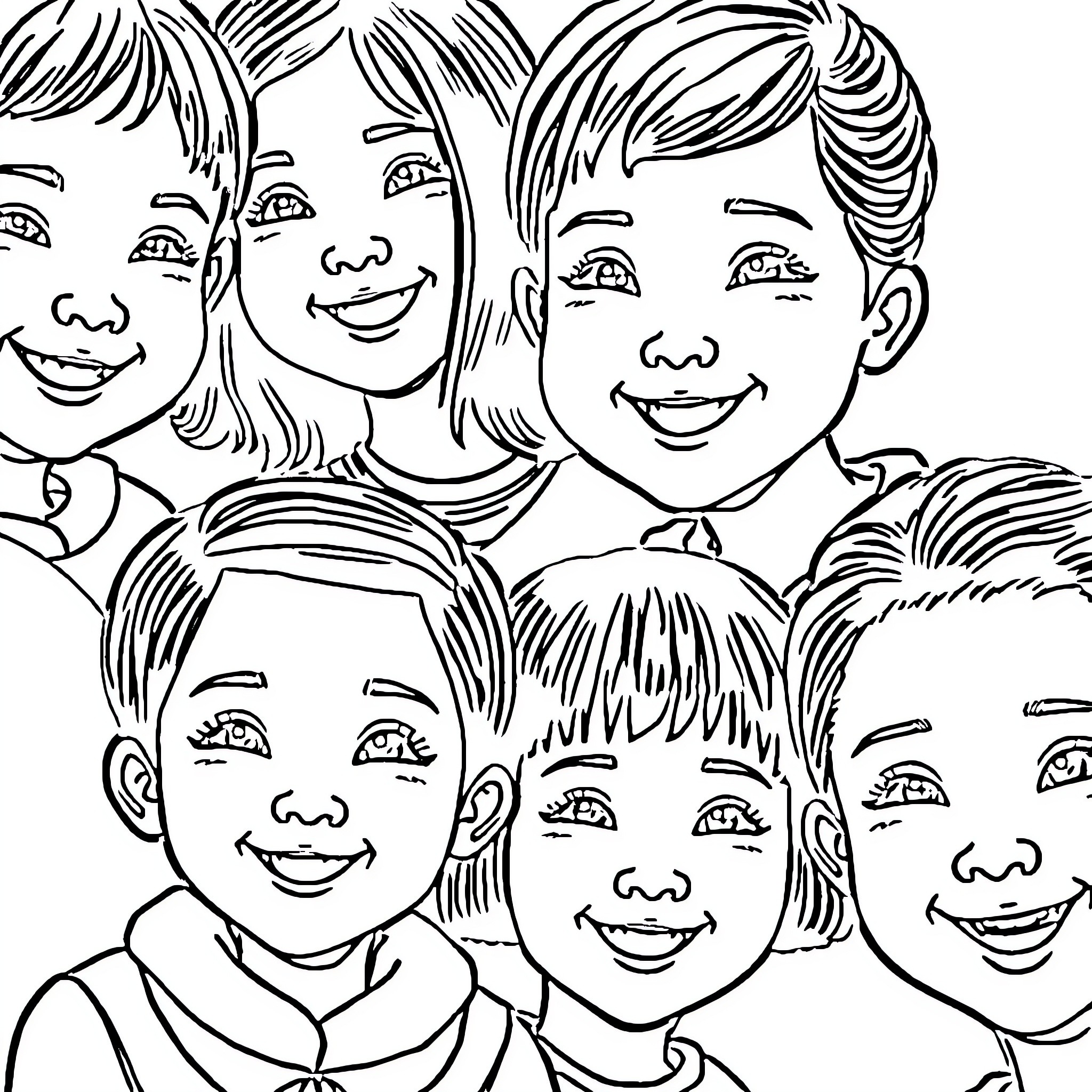 Best Face Coloring Pages (Free Printable PDF)