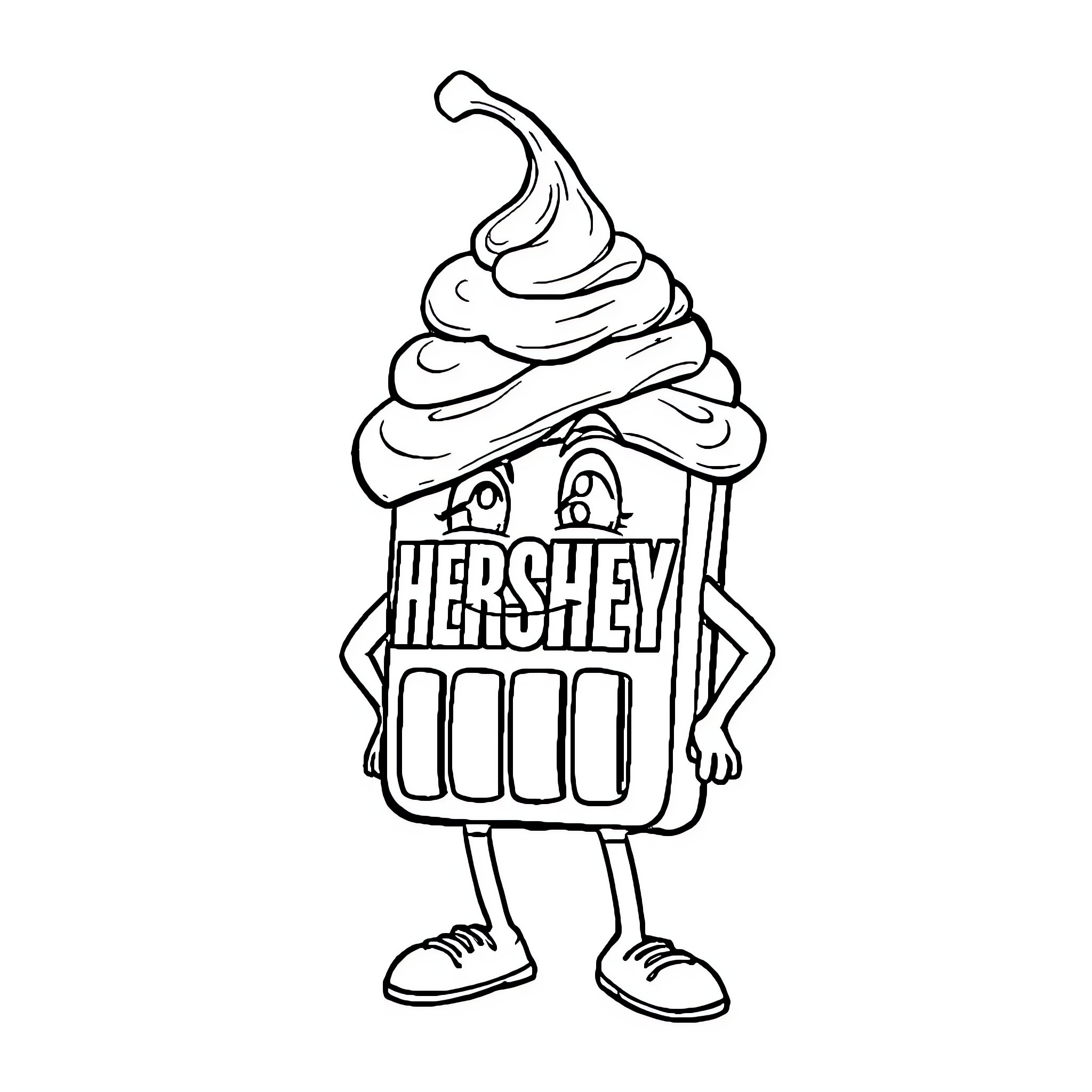 Best Hershey's Character Coloring Pages (Free Printable PDF)