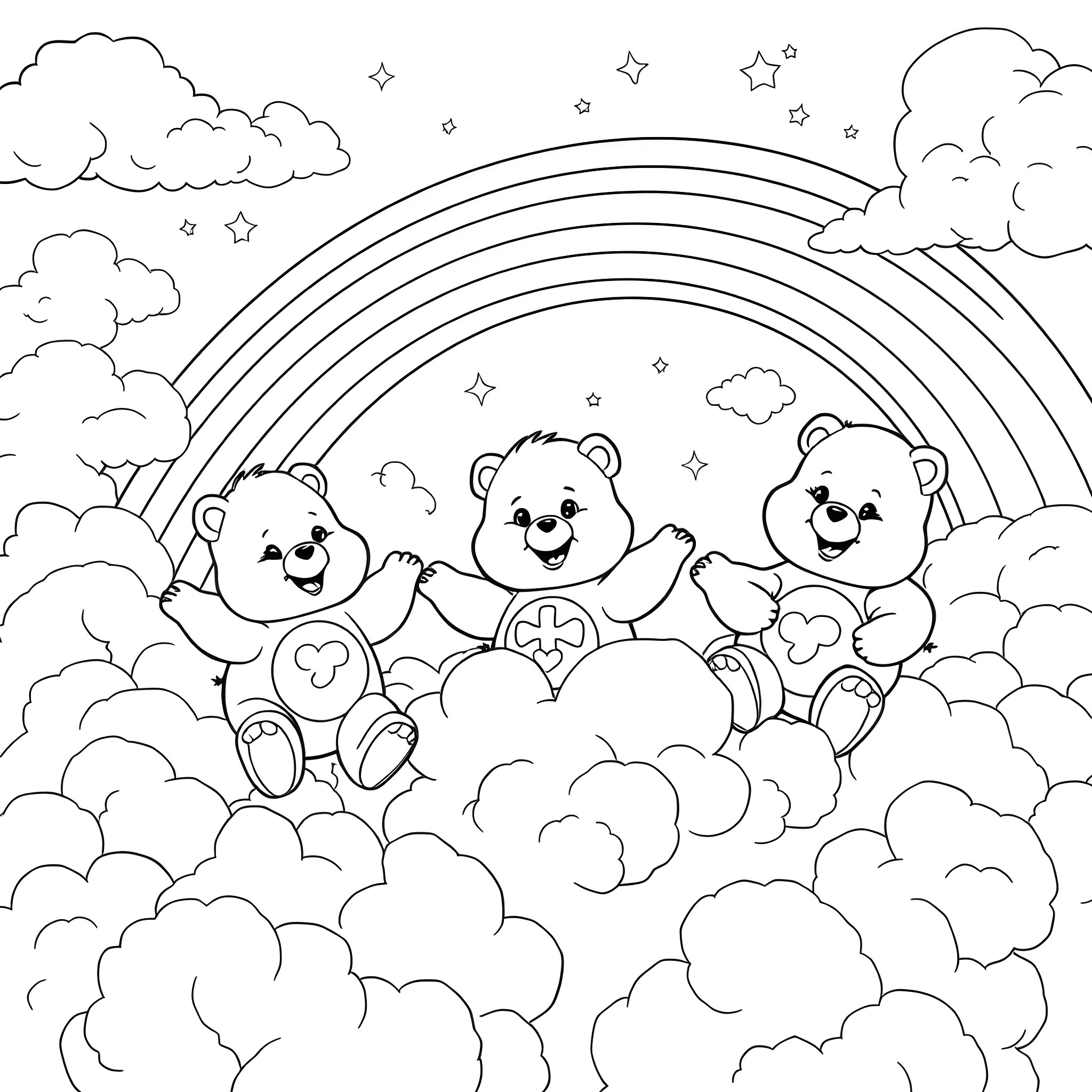 Best Care Bear Coloring Pages (Free Printable PDF)