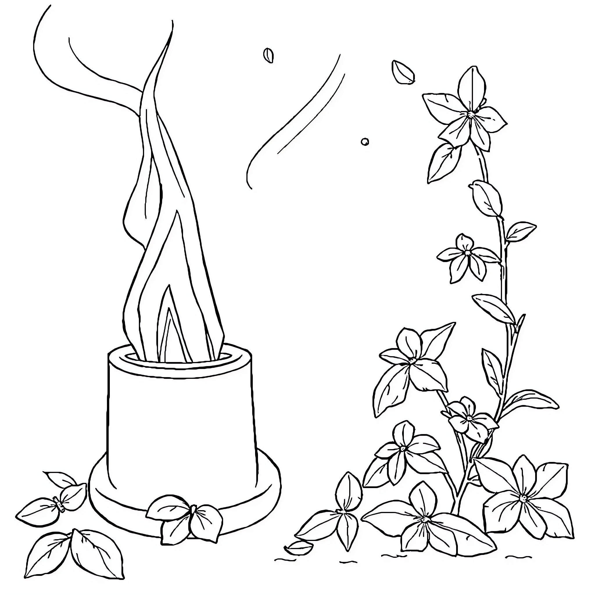 Best Incense Coloring Pages (Free Printable PDF)