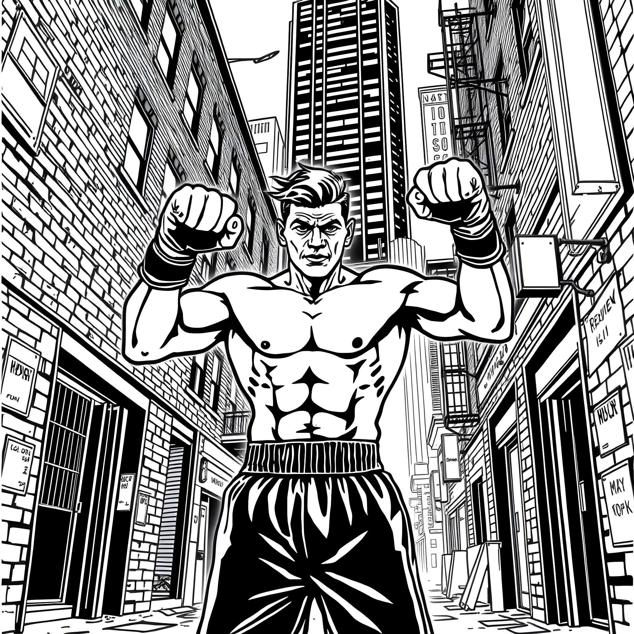 36 Best Boxer Coloring Pages (Free Printable PDFs)