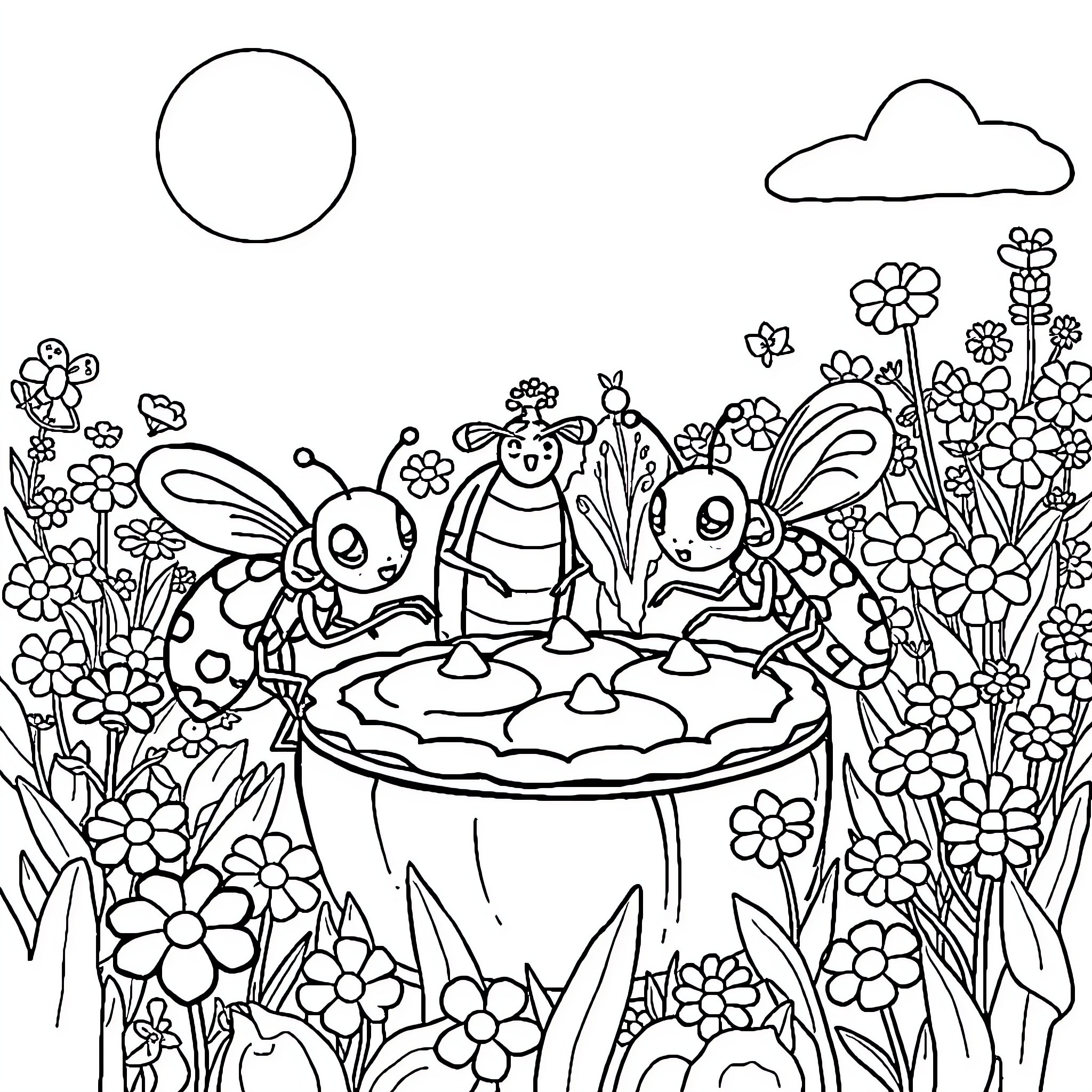 30 Best Insect Coloring Pages (Free Printable PDFs)